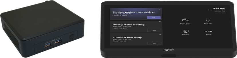 Logitech Tap-basispakke for Microsoft Teams (TAPMSTBASEINT/2)