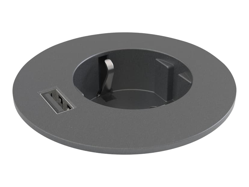 Forming Function Powerdot Midi - 1 El/1 USB Laddning - Svart (935-PM61)