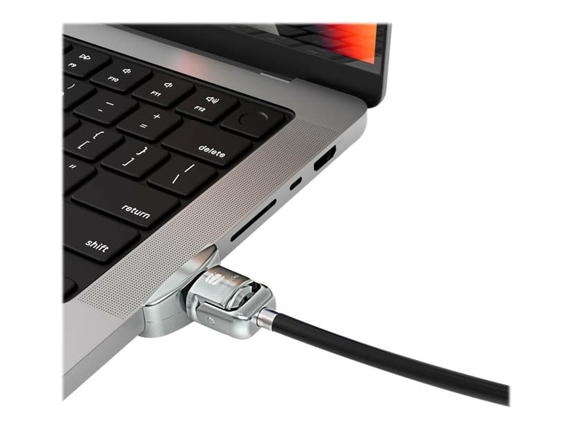 Maclocks Compulocks MBPR16LDG02KL kabellås Svart, Silver (MBPR16LDG02KL)