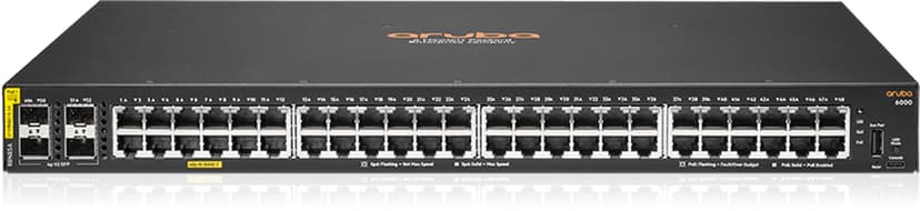 HPE Aruba Cx 6000 48g Class4 Poe 4sfp 740w Switch (R9Y03A#ABB)