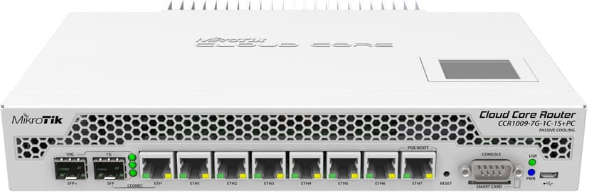 Mikrotik CCR1009-7G-1C-1S+PC Cloud Core Router (CCR1009-7G-1C-1S+PC)