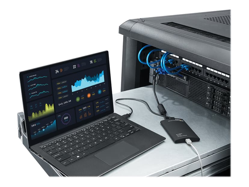 Startech KVM Console to USB 2.0 Portable Laptop Crash Cart Adapter ...