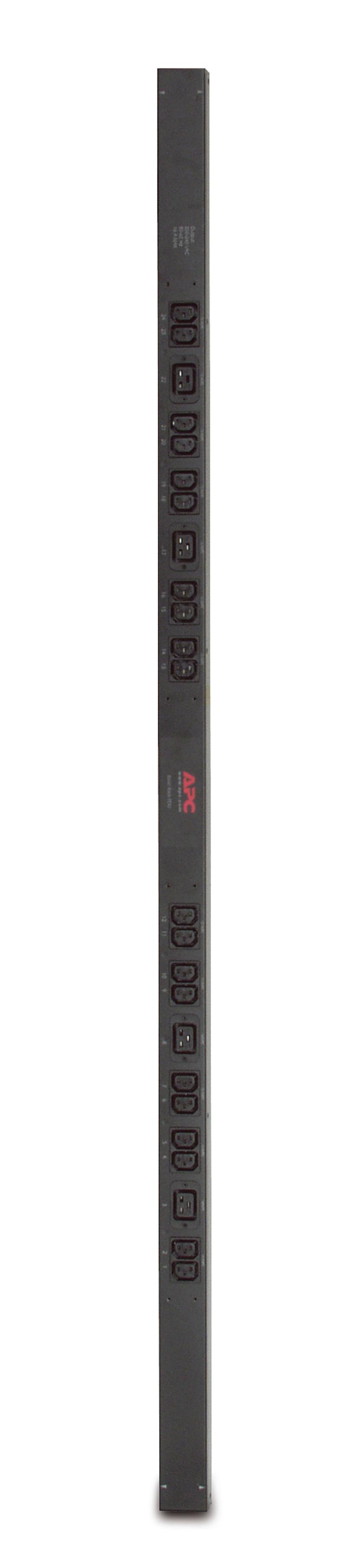 APC Basic Rack PDU grenuttag 24 AC-utgångar 0U Svart (AP7554)