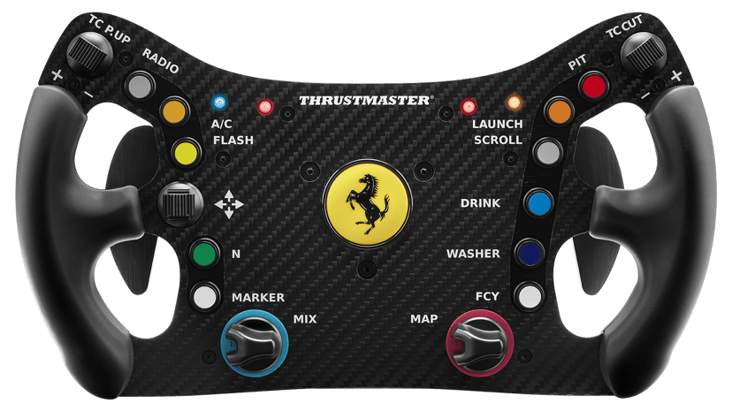 Thrustmaster Ferrari 488 GT3 Wheel Add-On Sort (4060263)