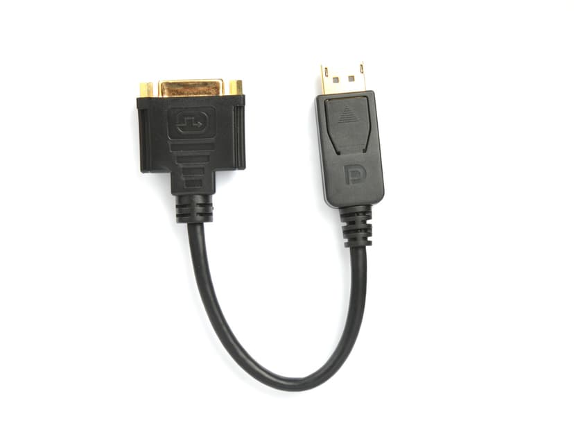 Prokord DisplayPort -kaapeli 0.25m DisplayPort DVI Musta (DPD-0.25M)