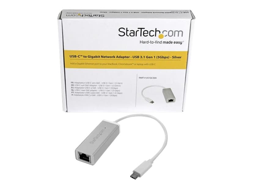 Startech USB-C Gigabit Ethernet Adapter (US1GC30A)