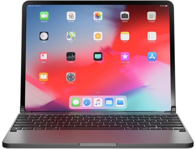 Brydge Pro Aluminium Keyboard iPad Pro 12,9' 3rd/4th/5th/6th Gen Nordic ...