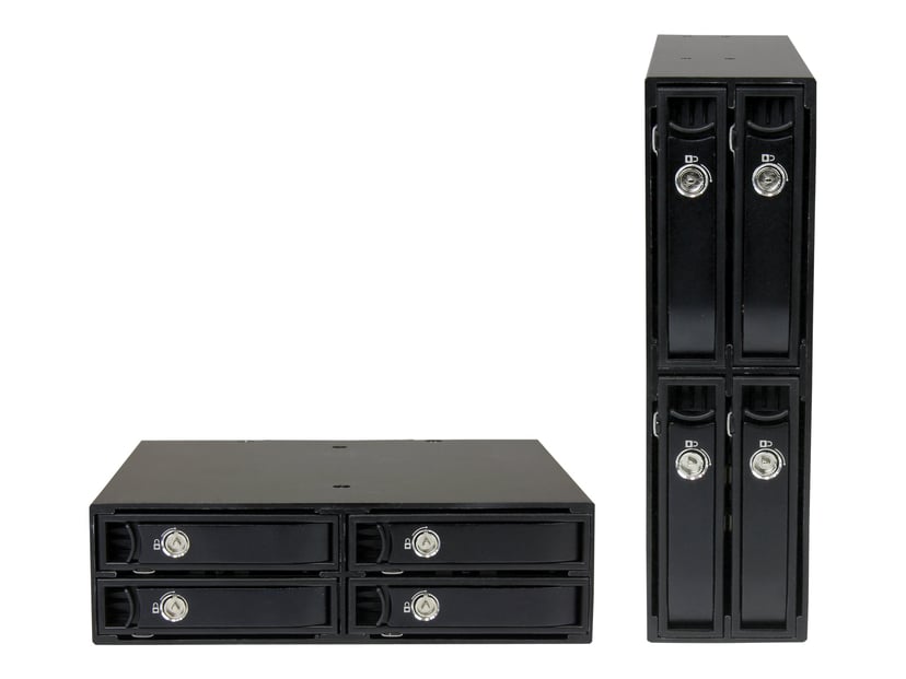 Startech 4-bay mobile Rack Backplane for 2.5in SATA/SAS drives | Dustin.no