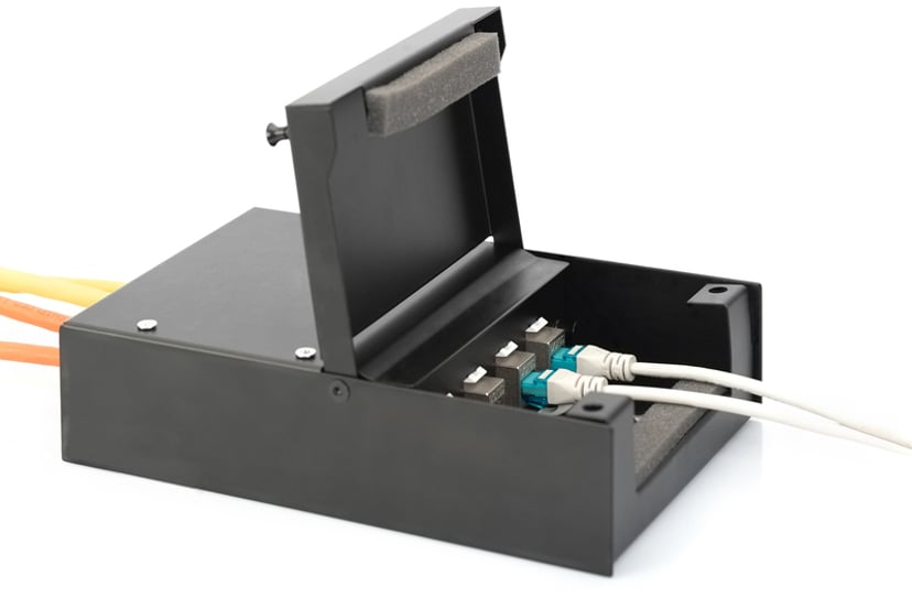 Digitus Keystone Box 4-Port IP20 Svart | Dustinhome.se