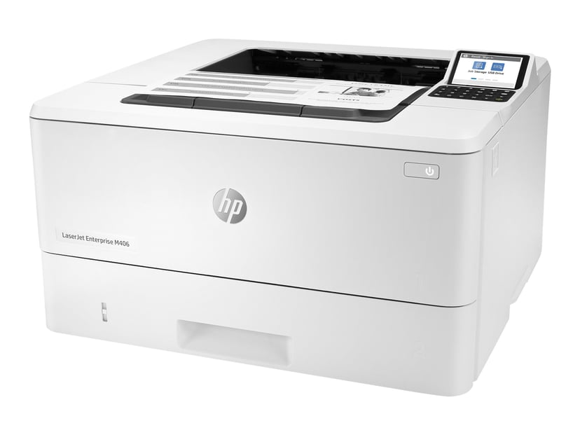 HP Laserjet Enterprise M406dn A4 | Dustin.dk