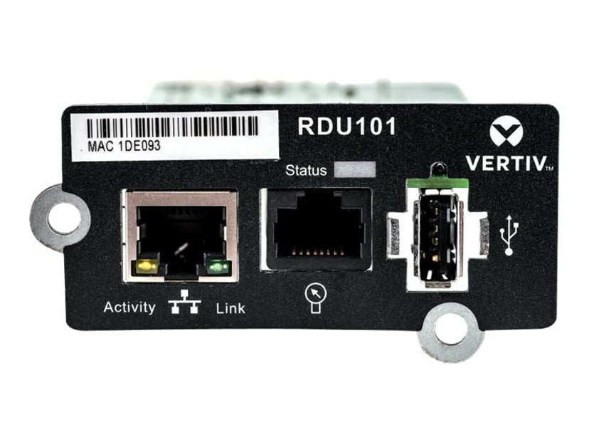 Vertiv RDU101 Liebert Intellislot Communications Card | Dustin.se