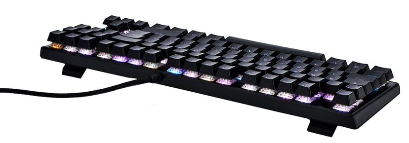 Voxicon Gaming Keyboard Gr8-10 RGB Kabling Tastatur Sort | Dustin.dk
