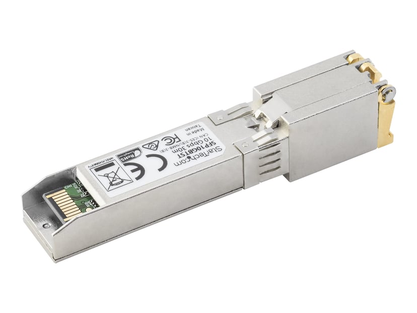 Startech 10GBase-T 10 Gigabit Copper SFP+ Transceiver 10 Gigabit Ethernet | Dustin.no