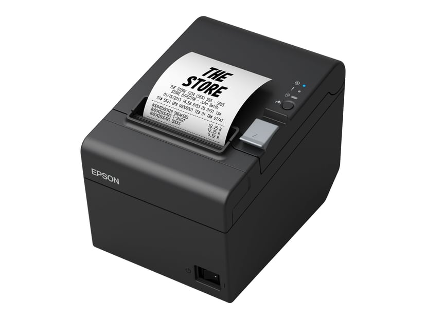 Epson Bonprinter TM-T20III USB/Seriel Inkl. Strøm Sort | Dustinhome.dk