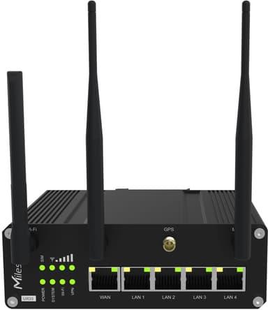 Milesight UR32L Industrial 4G Router PoE (UR32L-L04EU-P) | Dustin.se
