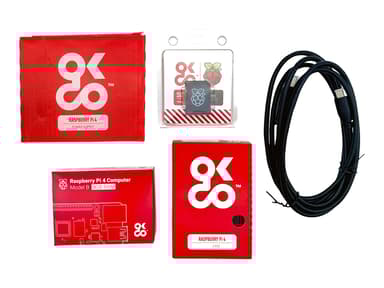 One Nine Design OKdo Raspberry Pi 4 Model B 8GB Starter Kit | Dustin.se