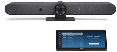 Logitech Rally Bar + Tap IP | Dustin.se