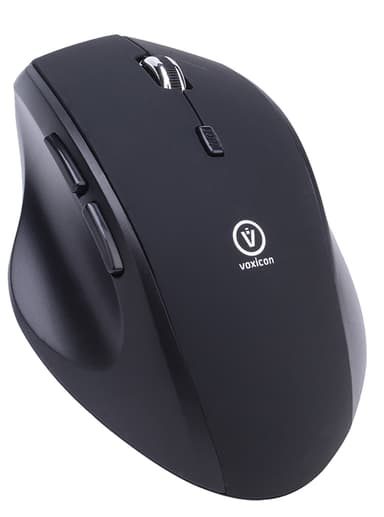 Voxicon Wireless Optical Mouse M40WL Langaton 2,400dpi Hiiri Musta ...