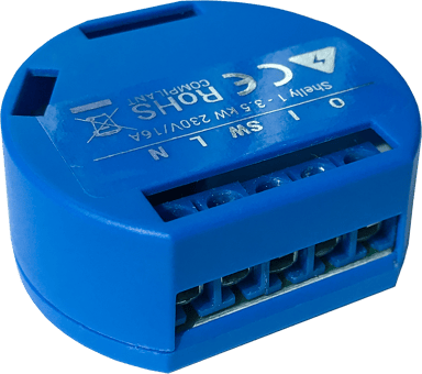 Shelly 1PM WiFi operated 16A Relay Switch With Power Monitoring shelly-1pm-wifi-operated-16a-relay-switch-with-power-monitoring
