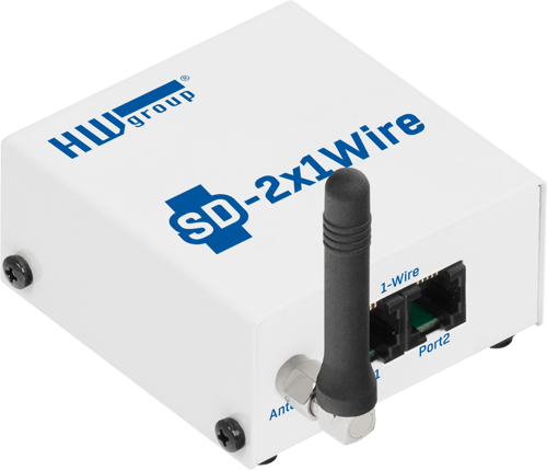 HW-Group SD2x1 Wire WiFi Temperature Sensor | Dustin.se