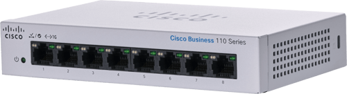 Cisco CBS110 8-Port Desktop Switch | Dustin.se