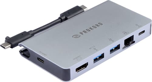 Prokord Travel Port USB-C Total USB-C Mini-dockningsenhet | Dustin.se