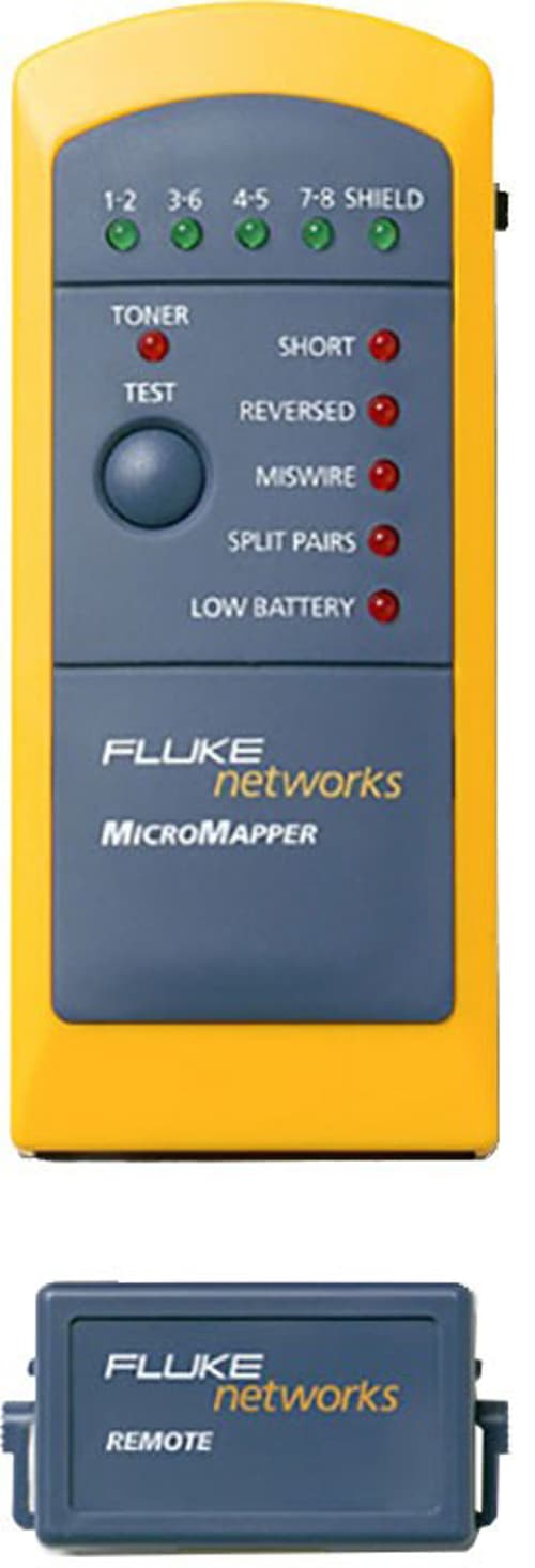 Fluke Networks Micromapper Network Tester | Dustin.se