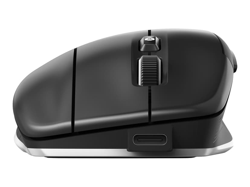 3DConnexion CadMouse Compact Kabelansluten, Trådlös 7200dpi Mus Svart ...
