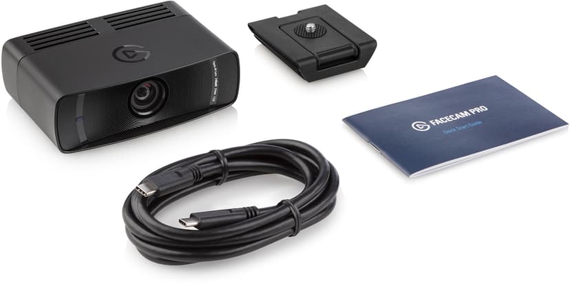 Elgato Facecam PRO USB-C Webkamera Svart (10WAB9901) | Dustin.no