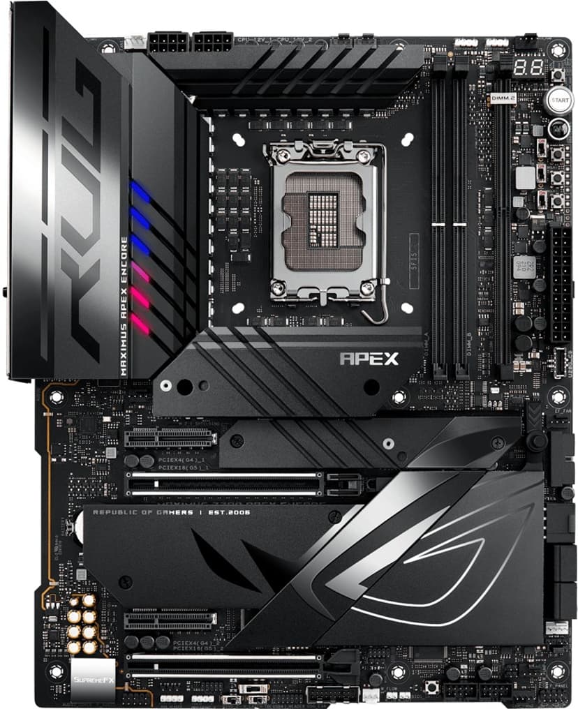 ASUS ROG Maximus Z790 Apex Encore ATX Moderkort (90MB1FX0-M0EAY0 ...