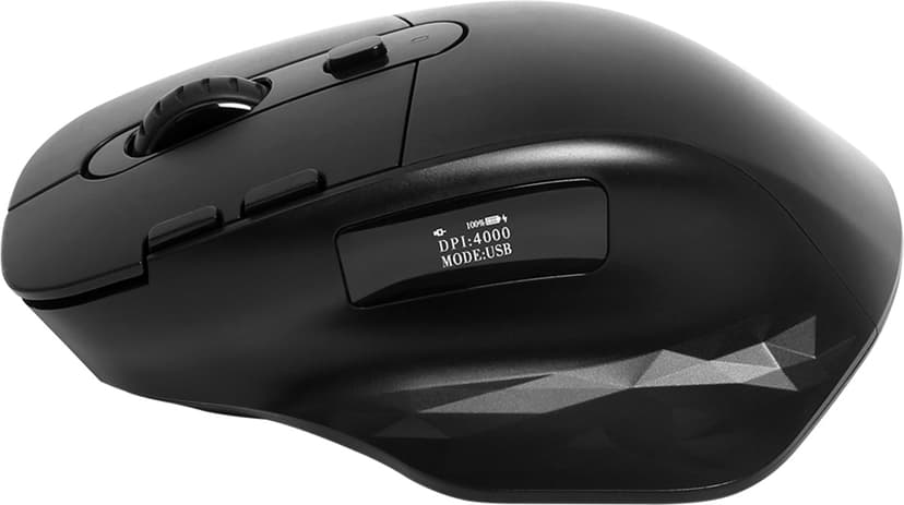 Voxicon Prime Mus EX1 Trådlös 4000dpi Mus Svart (DM-EX1-B) | Dustin.se