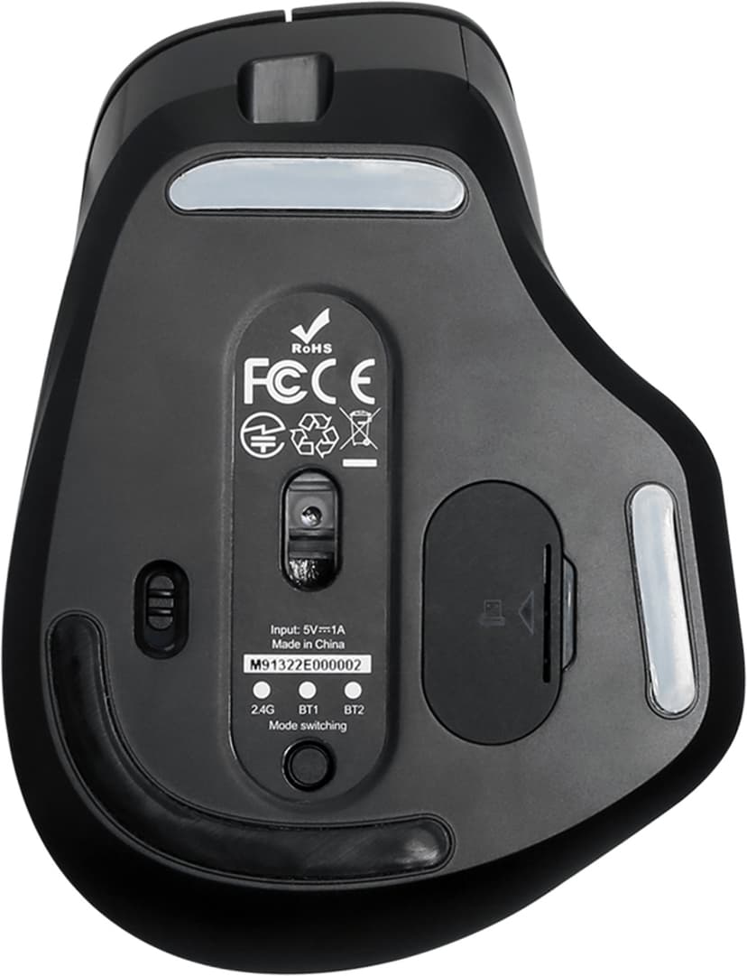 Voxicon Prime Mus EX1 Trådlös 4000dpi Mus Svart (DM-EX1-B) | Dustin.se