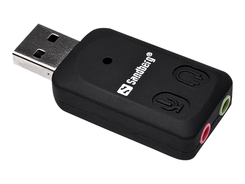 Sandberg USB To Sound Link Ljudkort (133-33) | Dustin.se