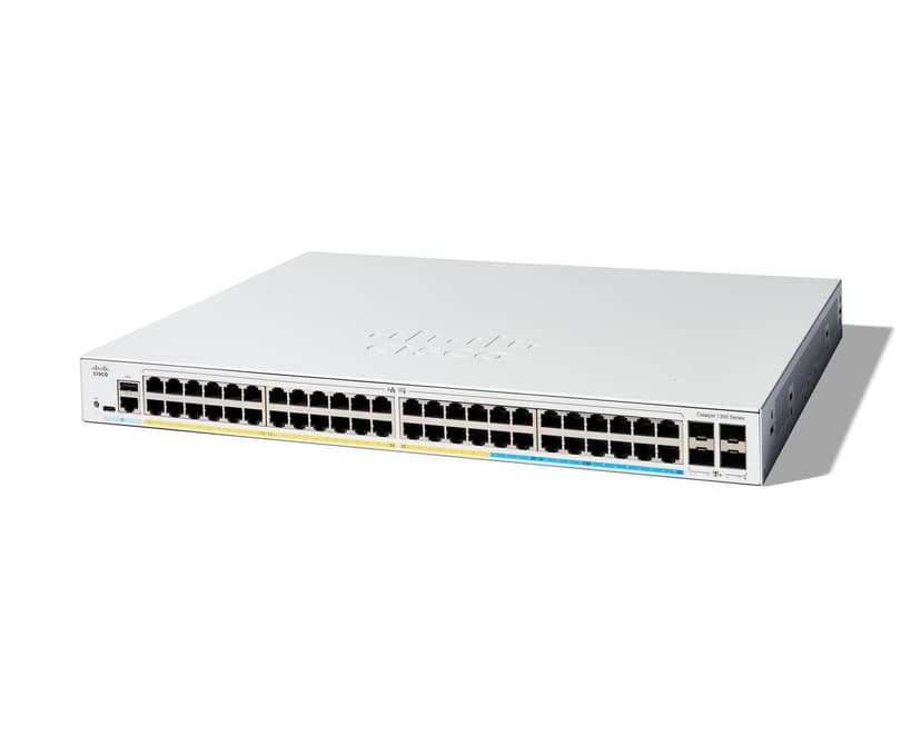 Cisco Catalyst C1300 Managed 48x1GbE 4x10GbE SFP+ Switch (C1300-48T-4X ...