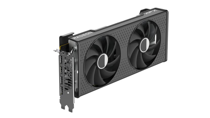 XFX Radeon RX 7600 Speedster SWFT210 Core 16GB Grafikkort (RX-76TSWFTFP ...