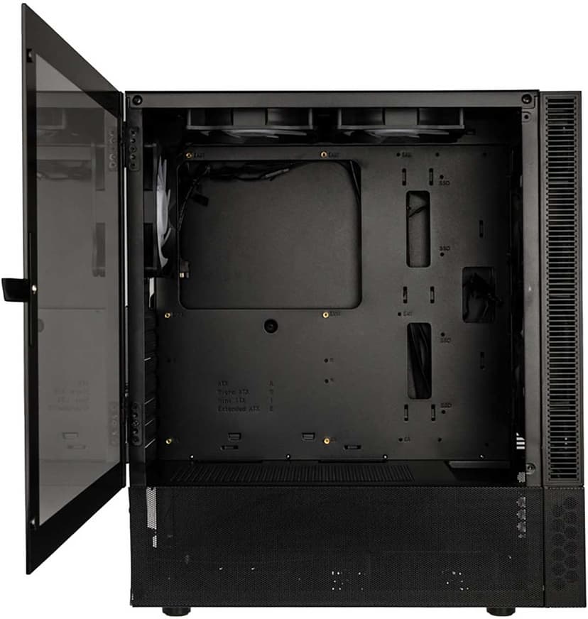 Kolink Observatory Mx Glass Argb MIDI Tower Case Black Svart ...