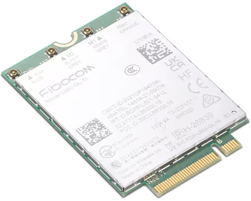 Lenovo ThinkPad Fibocom FM350-GL 5G Sub-6 GHz M.2 WWAN Module for X1 ...
