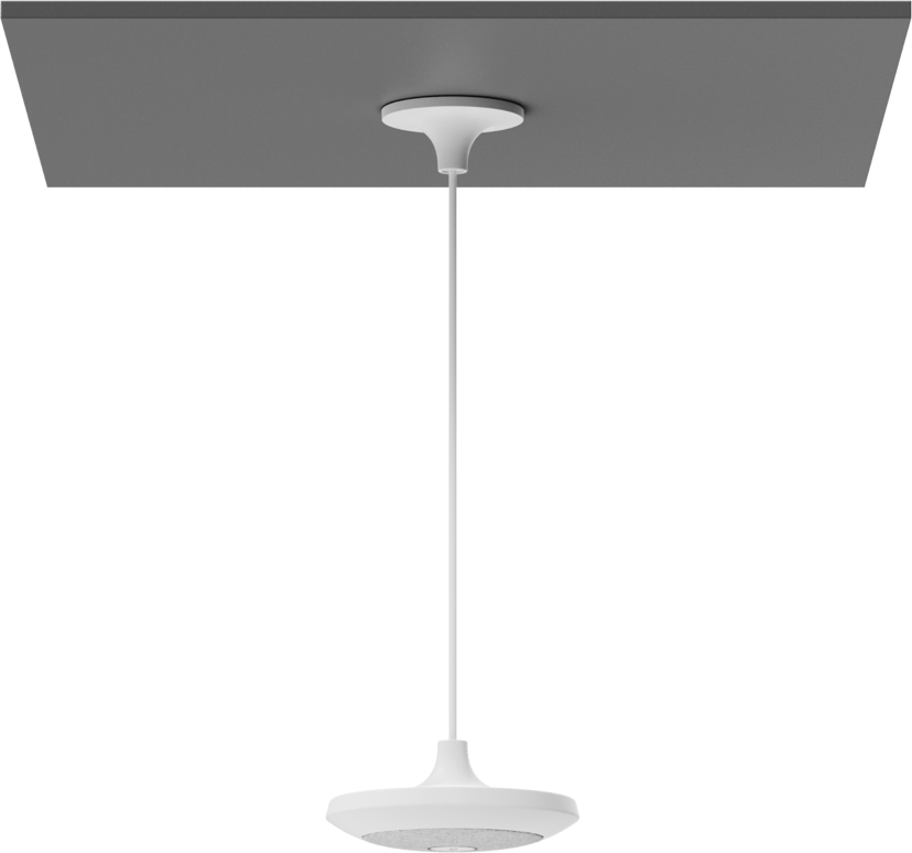 Logitech Rally Mic Pod Pendant Mount off-white (952-000123) | Dustin.dk