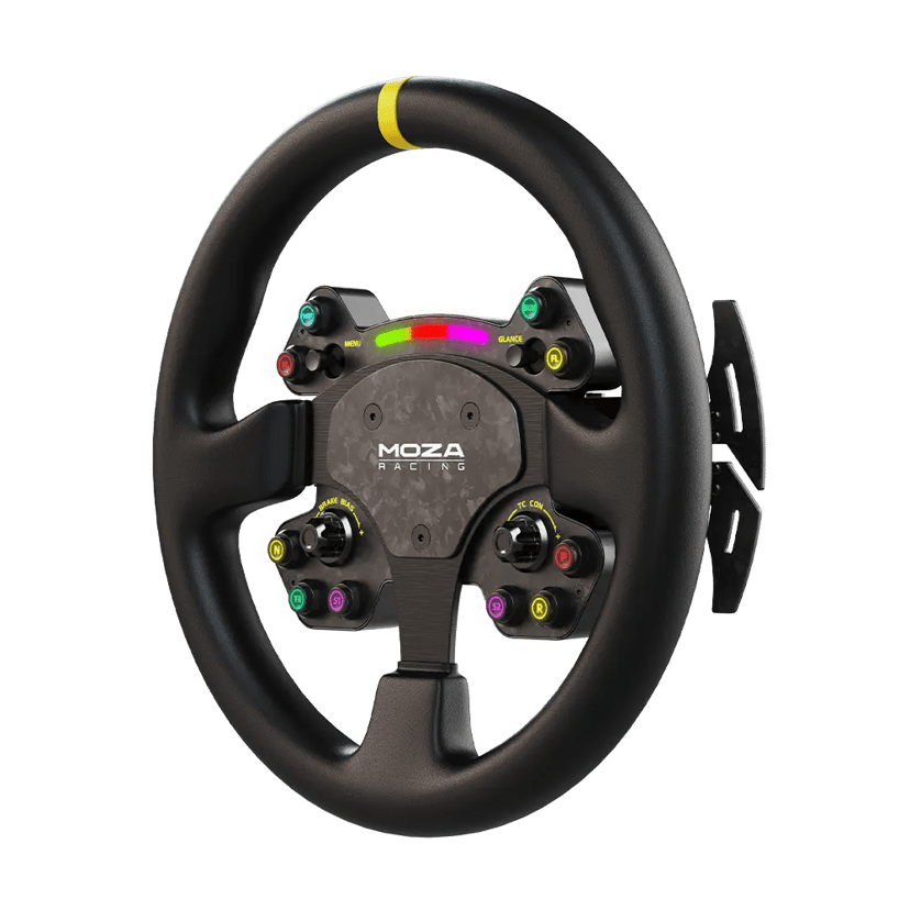 Moza Racing RS V2 Rund Ratt (RS025) | Dustin.se