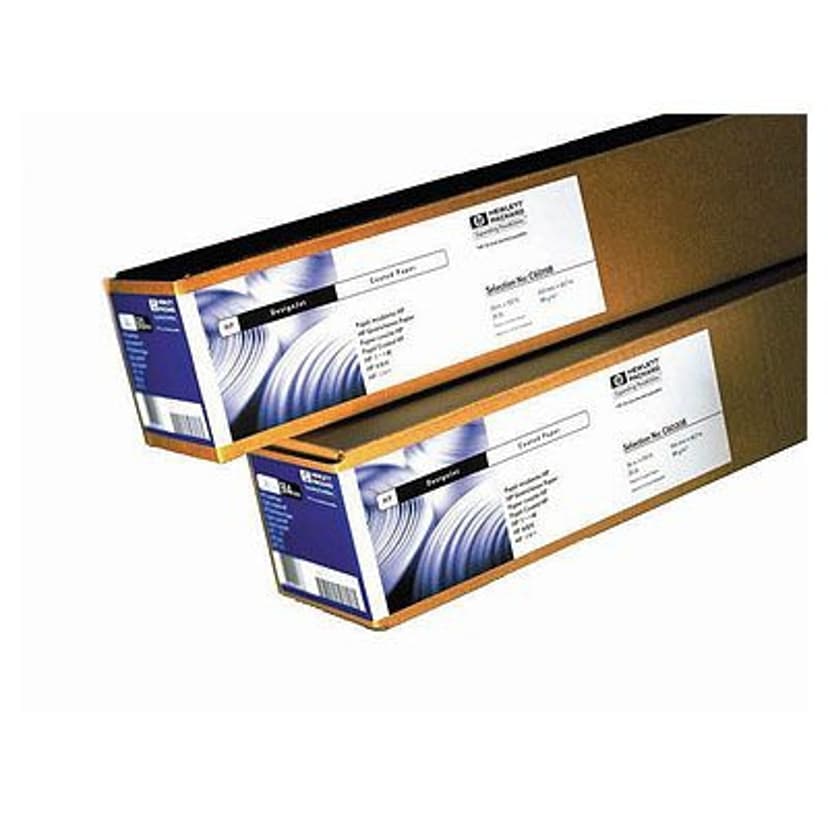 HP Papper Bestruket Rulle A1/594mm X 45,7m 95g/M2 (Q1442A) | Dustin.se