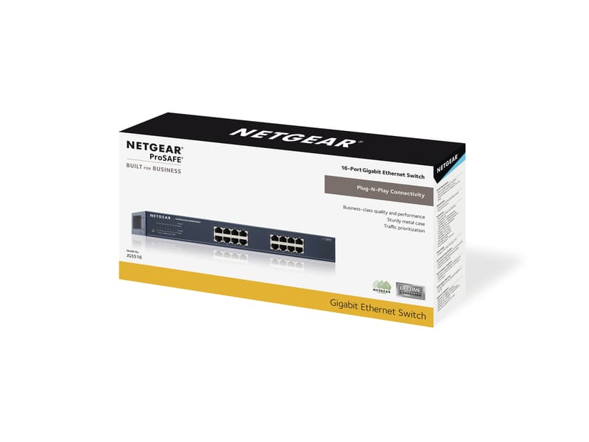 Netgear ProSafe JGS516 (JGS516-200EUS) | Dustin.dk