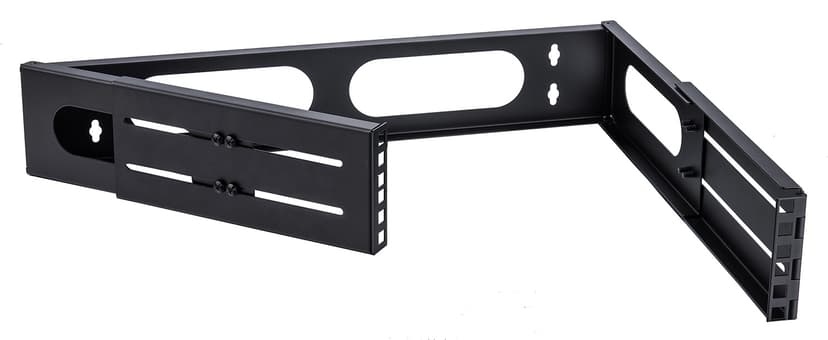 Prokord 19" Mount Bracket 2U Black (PN-0210-2U) | Dustinhome.dk