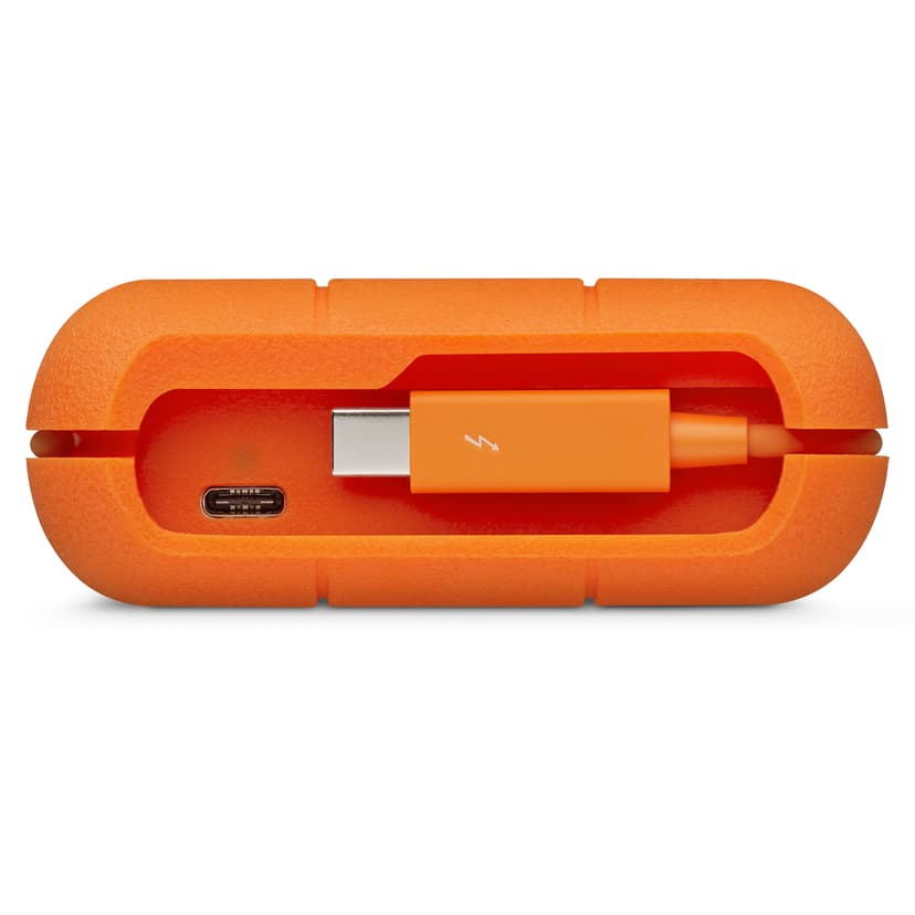 LaCie Rugged Thunderbolt & USB-C 5TB 5TB Thunderbolt, USB 3.1 Gen 1 ...