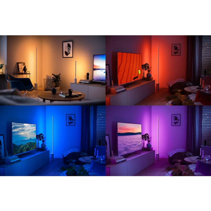 Philips Hue Signe Golvlampa White/Color (4080248P7) | Dustin.se