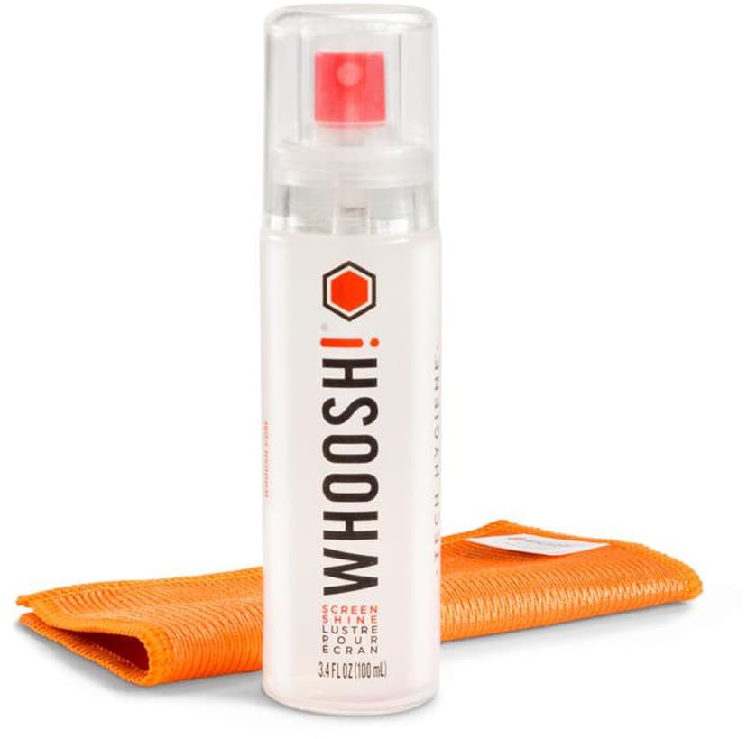 Whoosh! Go XL 100ml Spray Med Torkduk (1FG100XLENFR) | Dustinhome.se