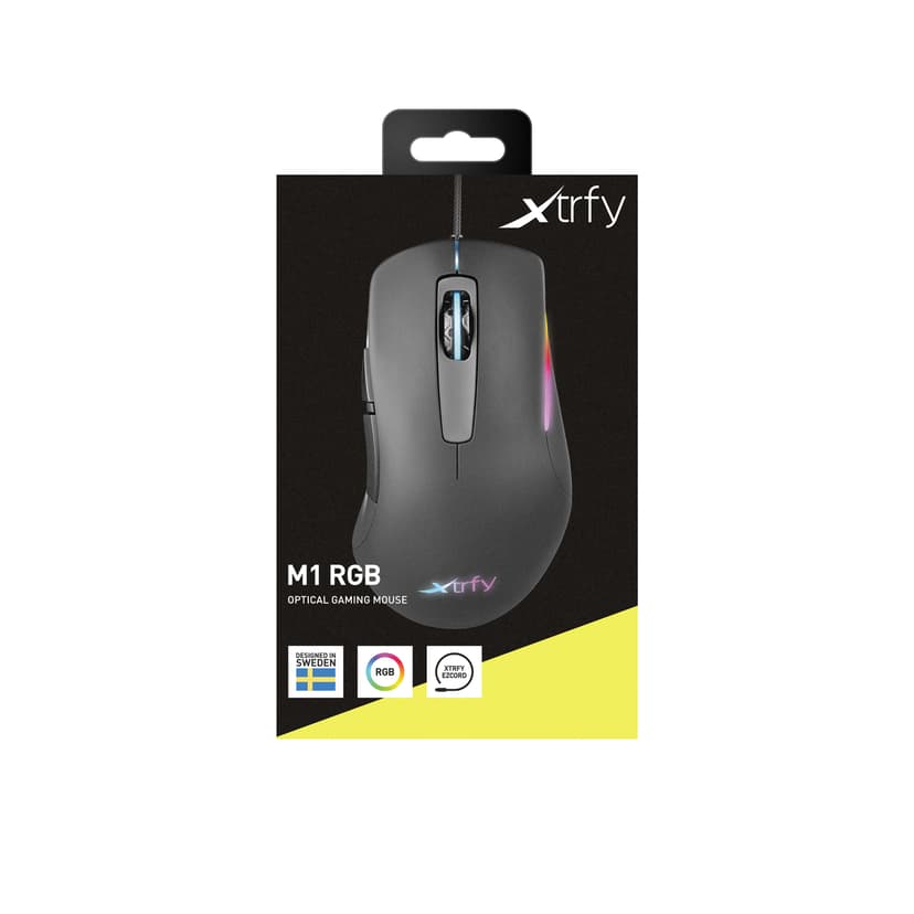 Xtrfy Gaming M1 RGB USB Type-A (XG-M1-RGB) | Dustinhome.se