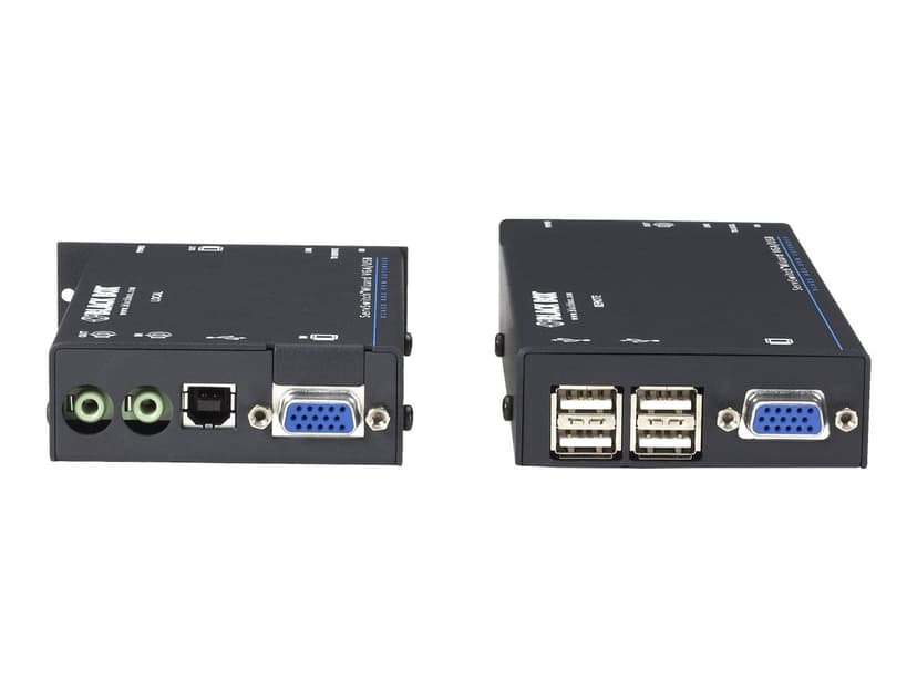 Black Box KVM Extender Over CATX - VGA Audio USB 1.1 DA (ACU5050A-R2 ...