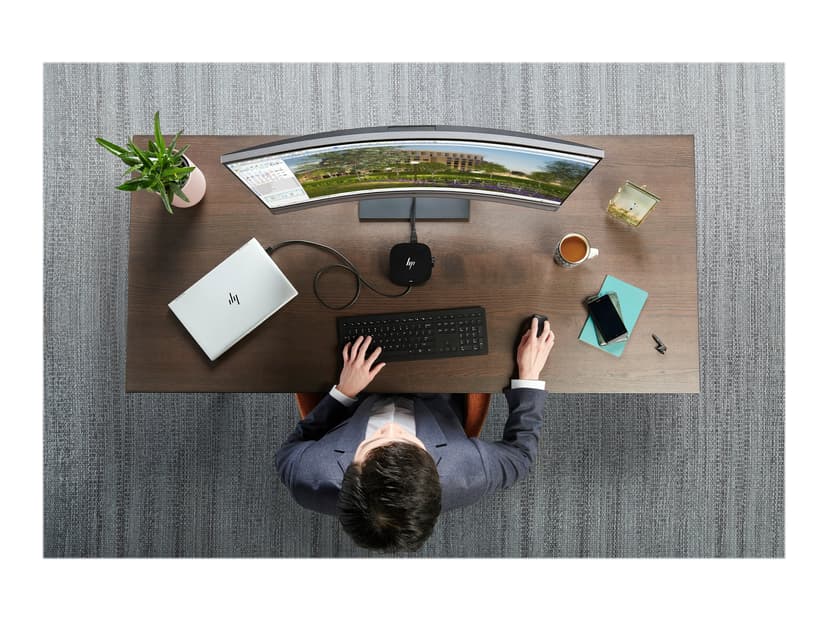 HP USB-C Dock Station G5 USB 3.2 Gen 1 (3.1 Gen 1) Type-C (5TW10AA#ABB ...