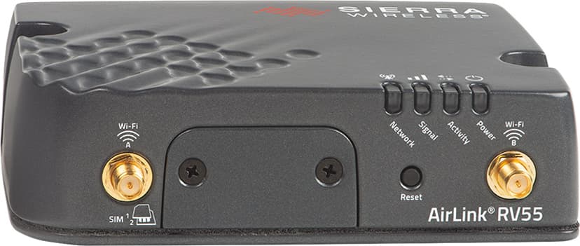 Sierra Wireless AirLink RV55 LTE-A Cat 12 WiFi Router (1104331) | Dustin.dk