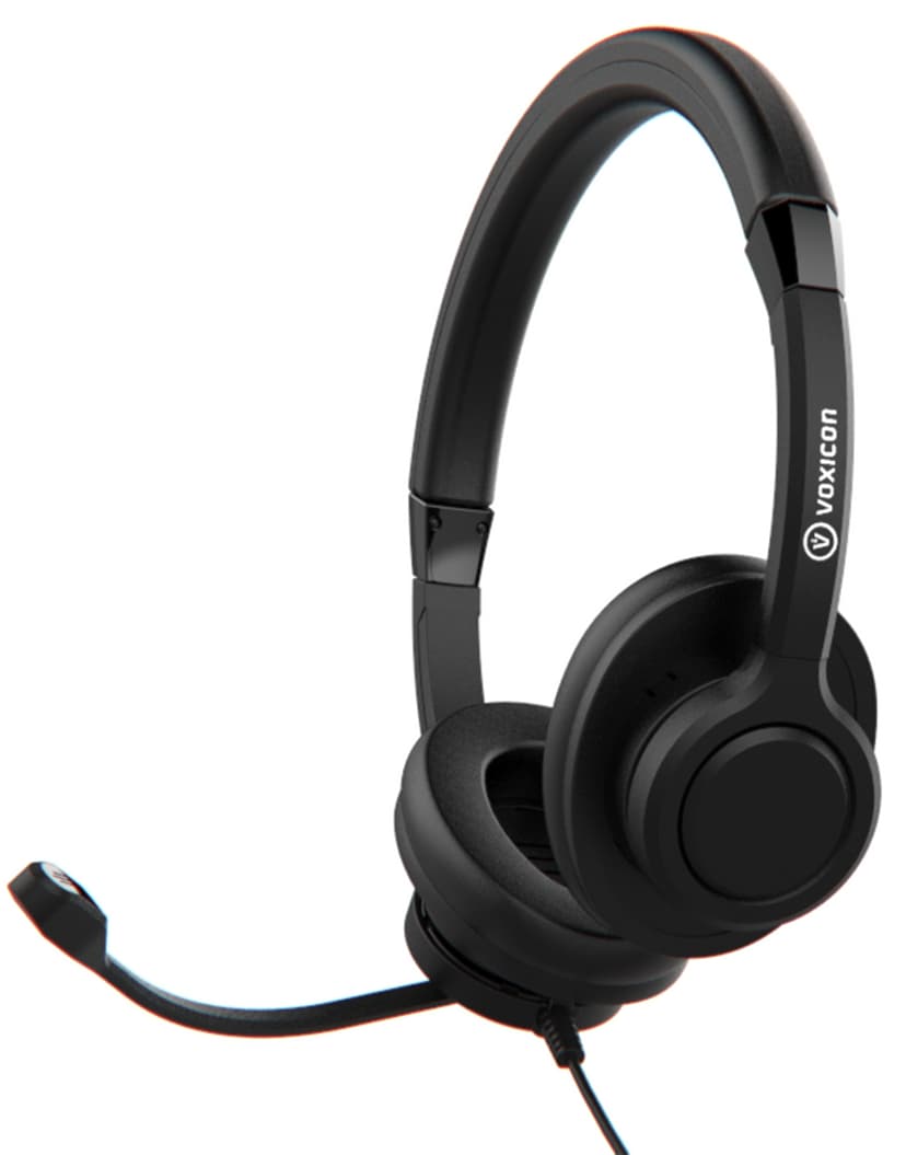 Voxicon USB Teams VX610 ANC Headset Svart (VX-610) | Dustin.se
